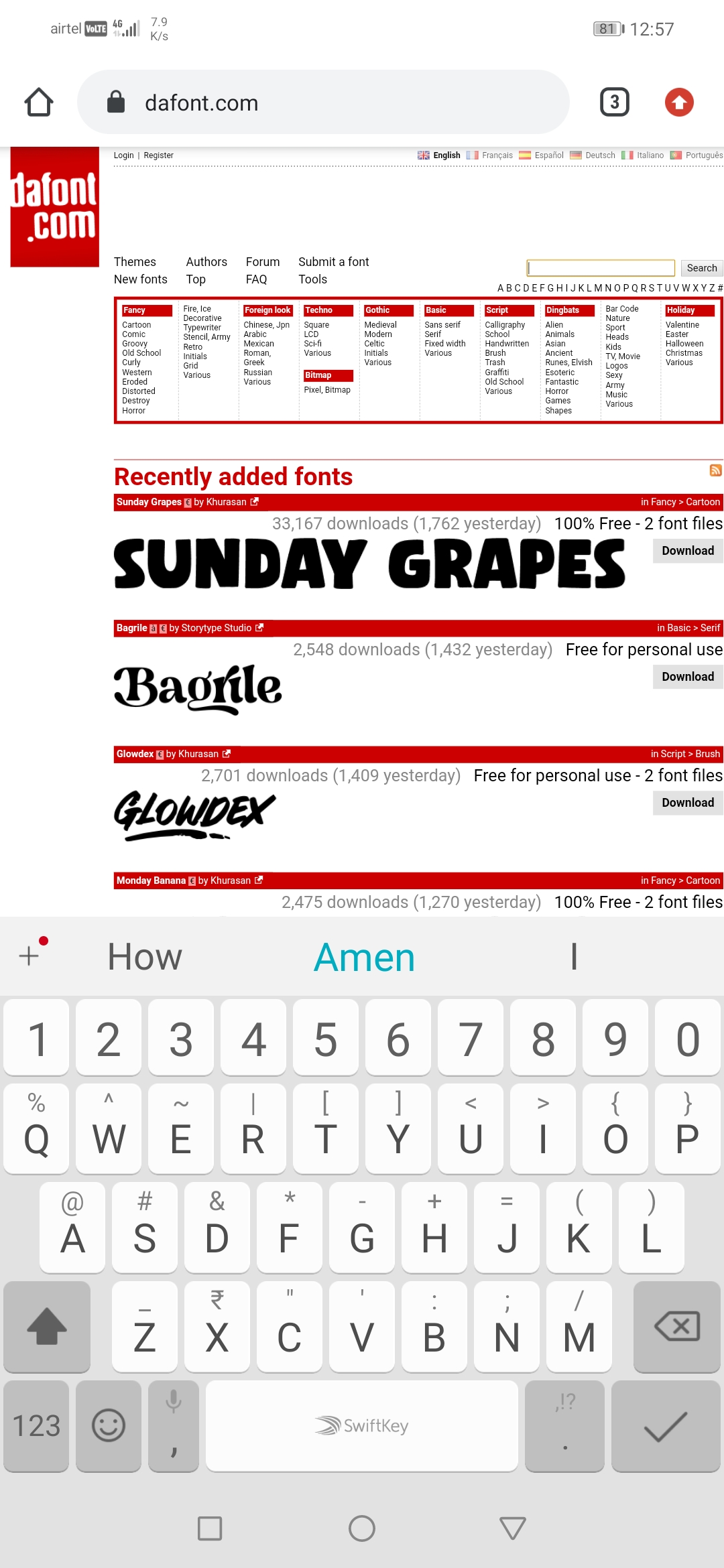 How to Add Customs Fonts in Picsart Mobile - Poser Edtiz