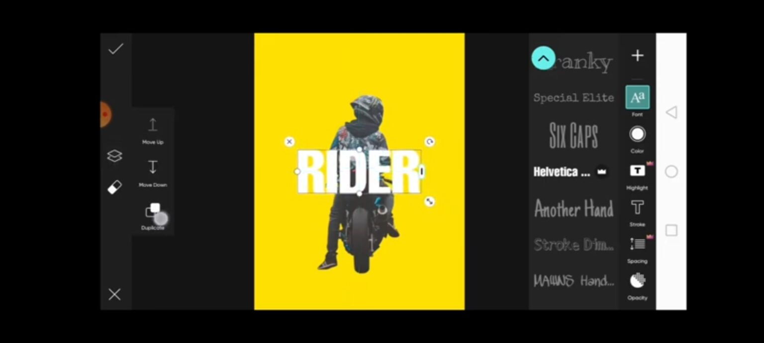How To Create Outline Text Effect - Poser Edtiz