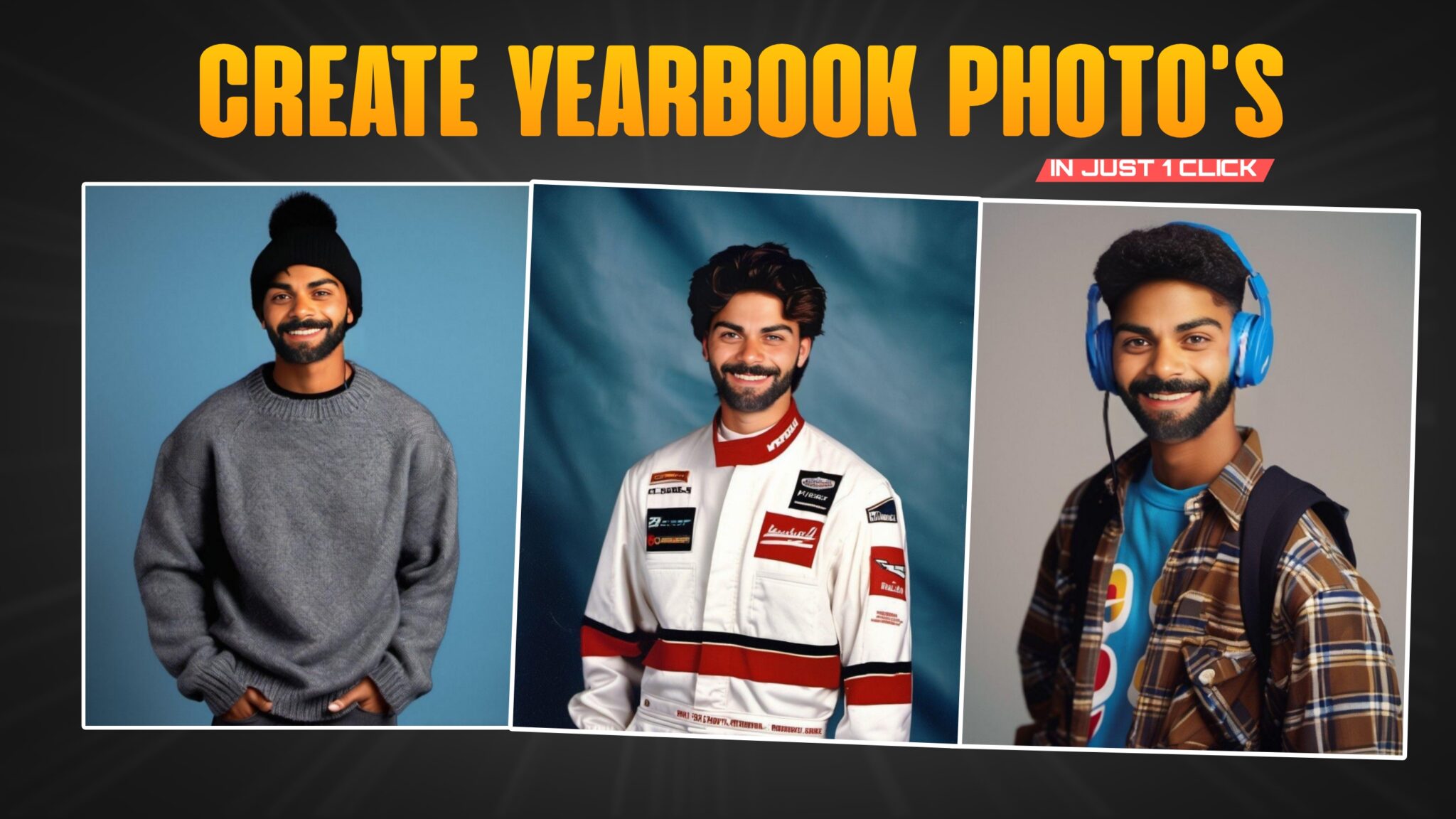 Create YearBook Photos for Free - Poser Edtiz