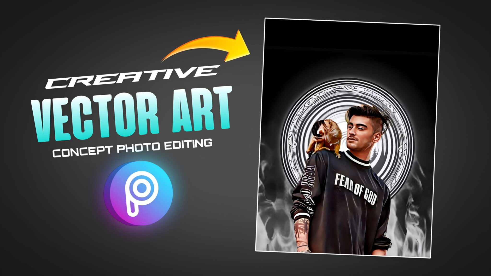 Vector Art Dp Photo Editing - Poser Edtiz